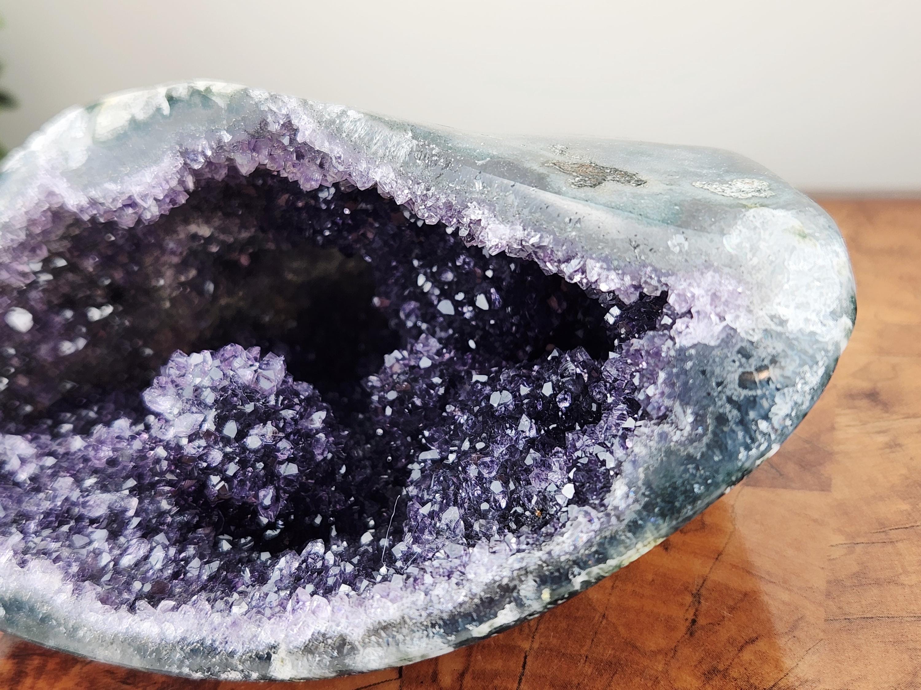 Amethyst Crystal Cave Geode - Etsy