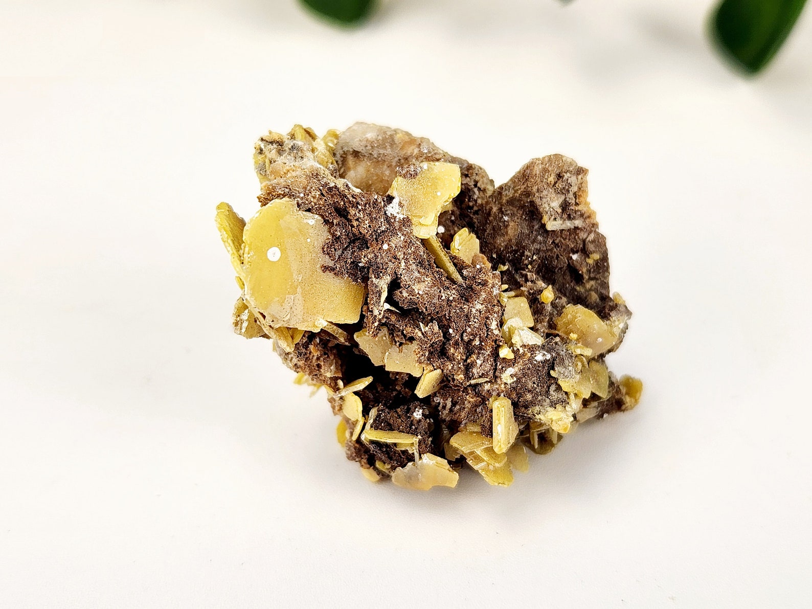 Yellow Wulfenite Crystal Mineral Specimen - Etsy