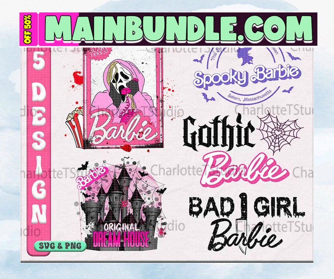 Barbie Halloween Png Barbie Girl Png Spooky Barbie Png - Etsy