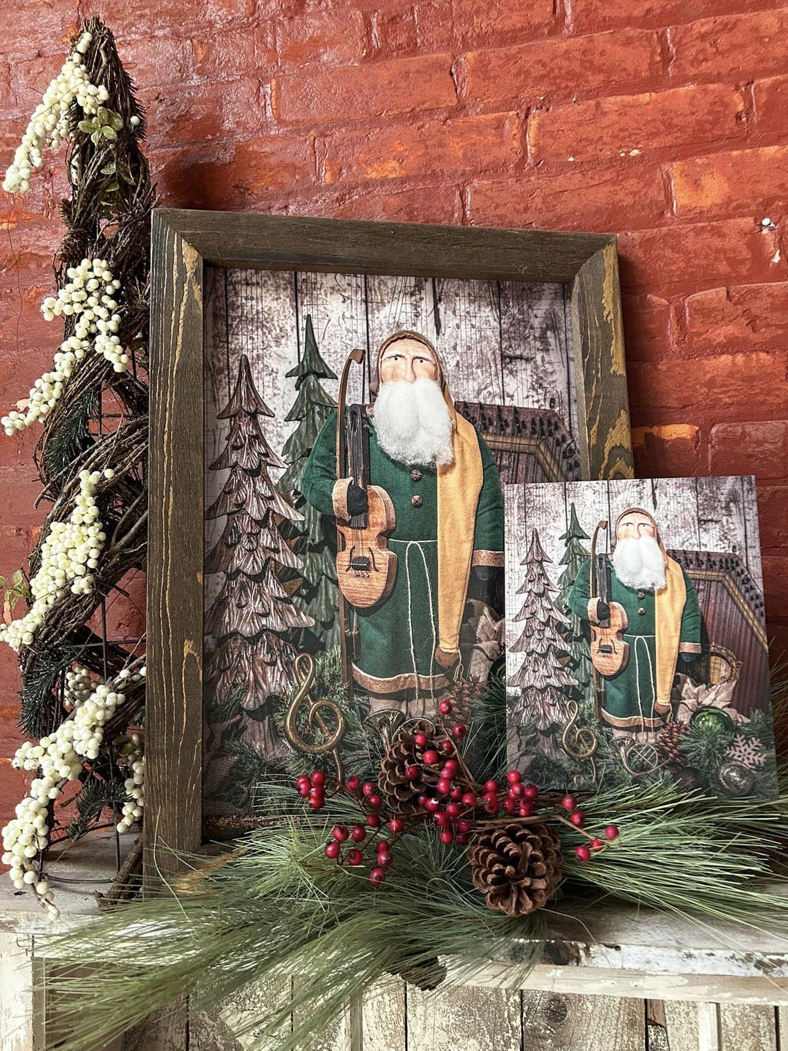 2024 Featured Santa Print: Daidí Na Nollag - Etsy