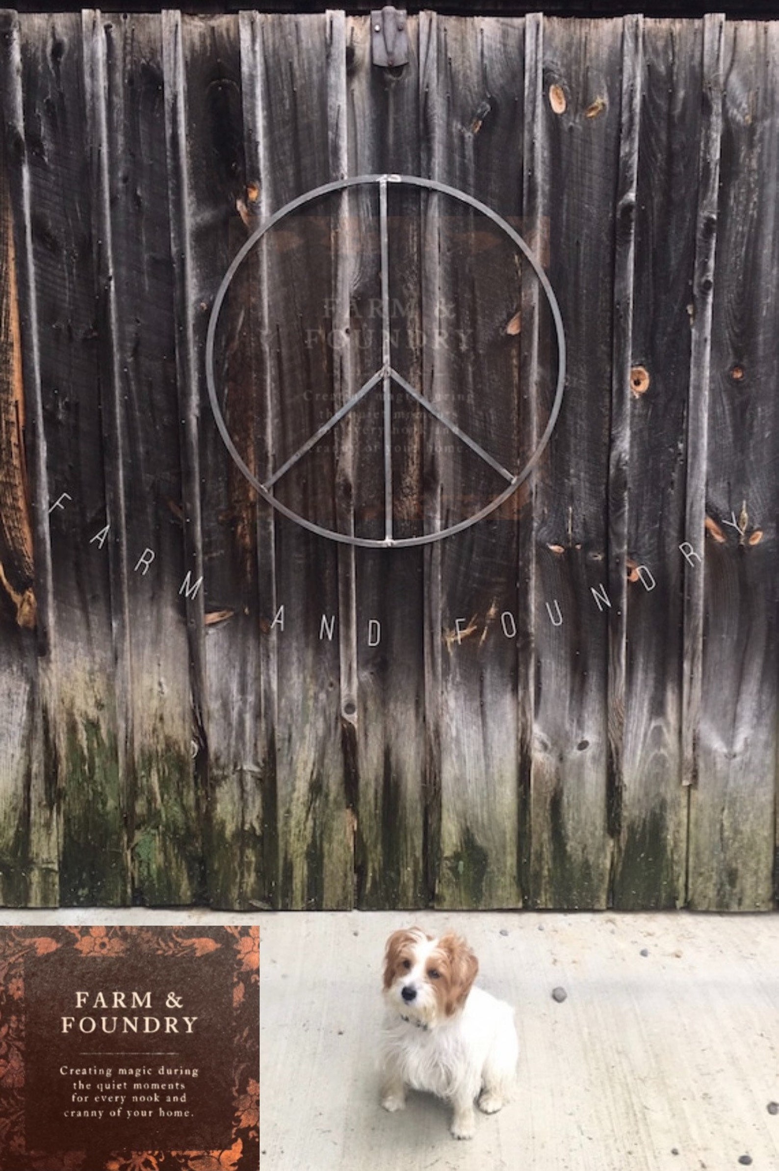 Steel Peace Sign Large Peace Sign Home Decor Raw Metal Barn - Etsy