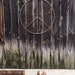 Steel Peace Sign Large Peace Sign Home Decor Raw Metal Barn - Etsy