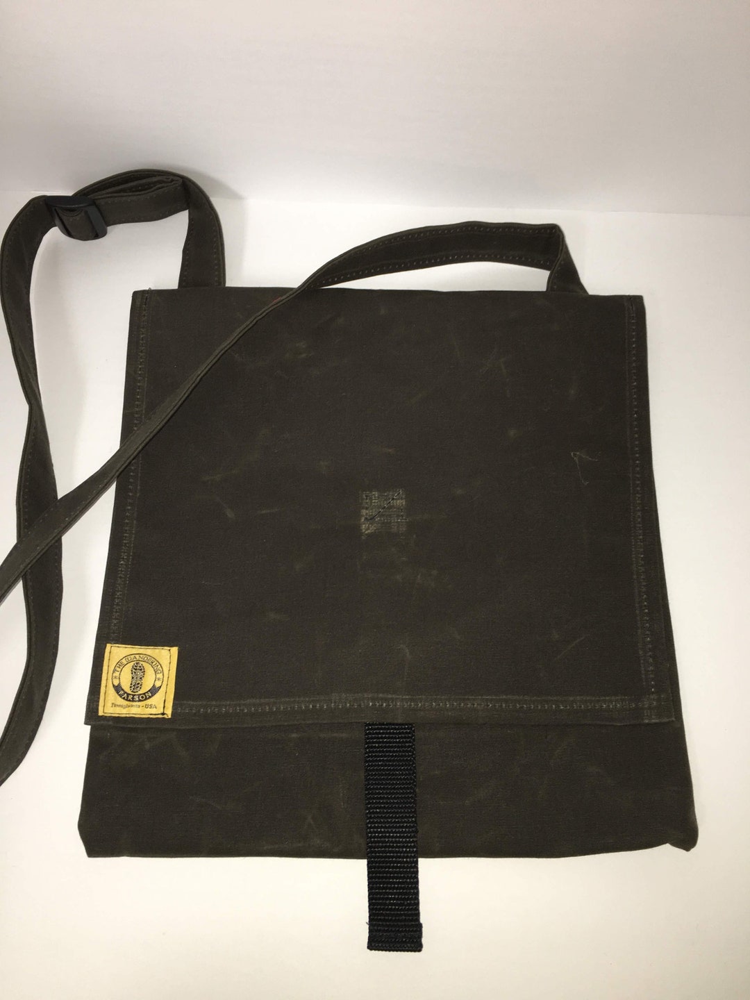 Waxed Canvas Haversack - Etsy