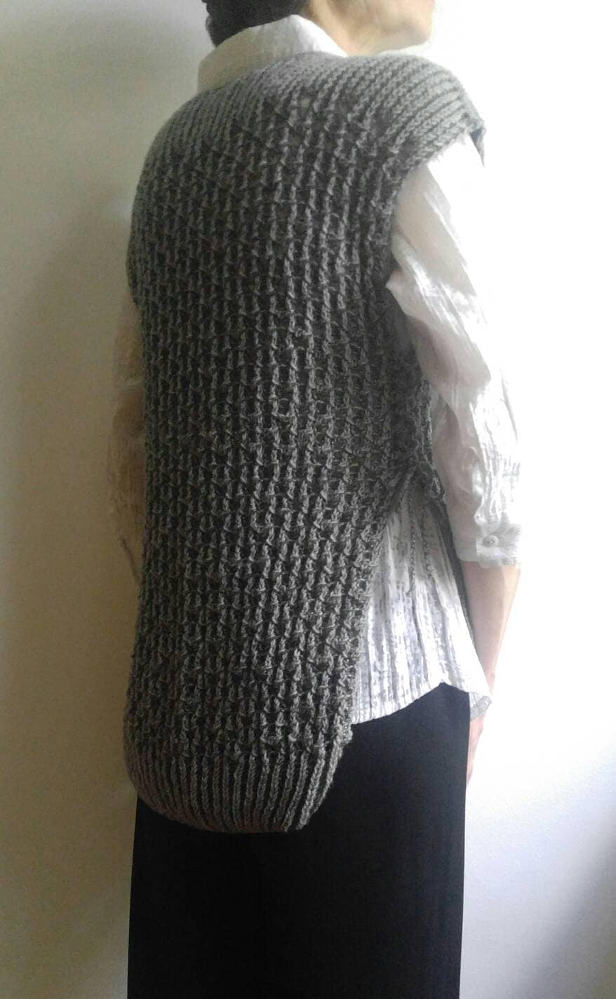 Women's Slipover Knitting Pattern, Women's Comfy Pullover Knitting ...