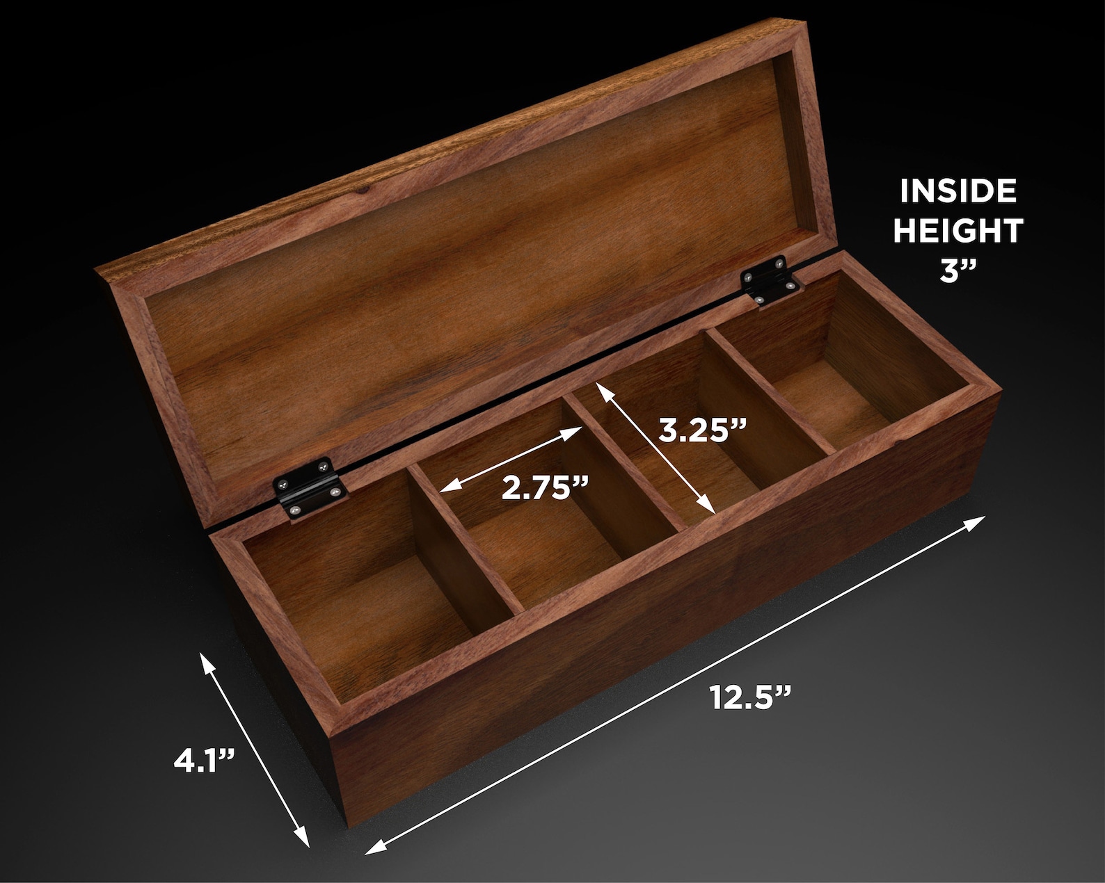 Personalized Tea Box Rustic Wood Tea Box Custom Tea Tea - Etsy