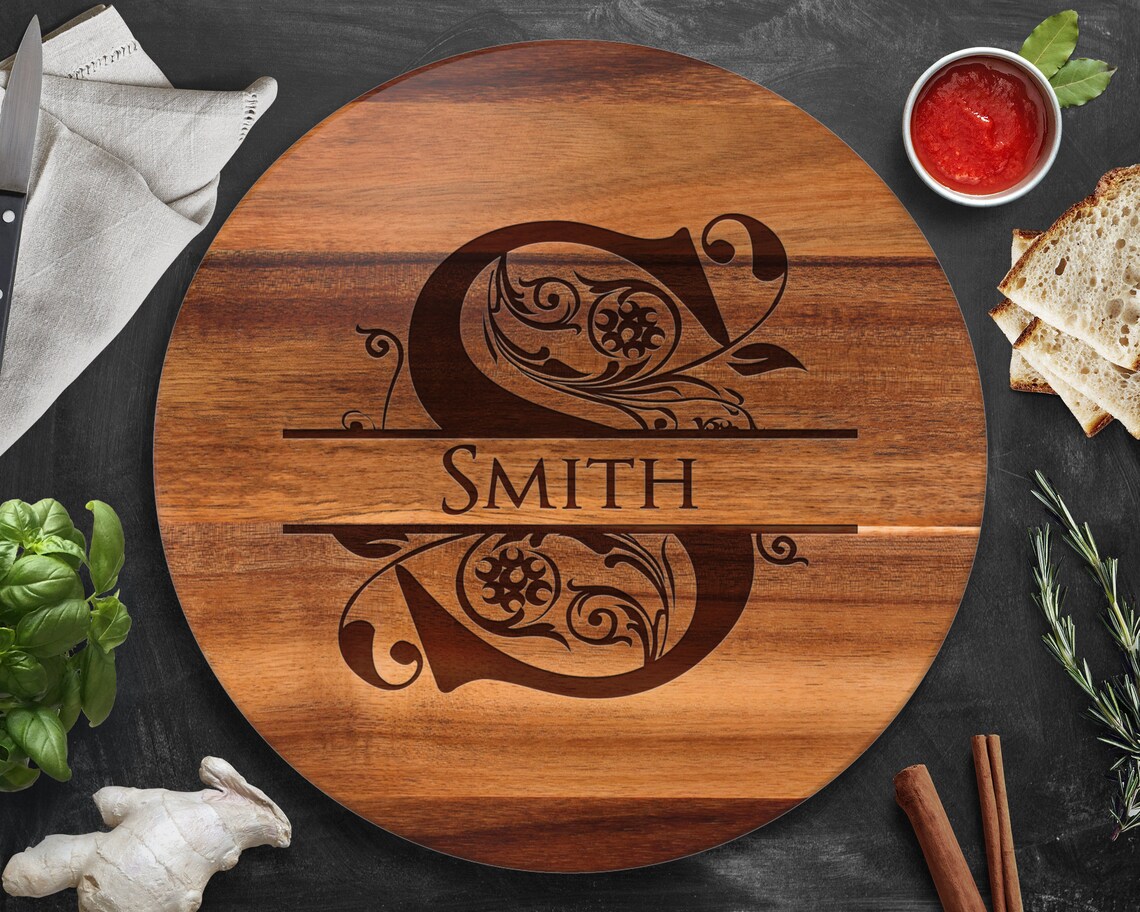 Personalized Lazy Susan Wedding Gift Personalized Wedding - Etsy