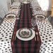 Black Tartan Plaid Table Runner | Christmas Table Runner, Christmas ...