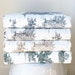 Italian Washed Cotton Blue Toile Christmas Tablecloth | Coastal Grandma ...