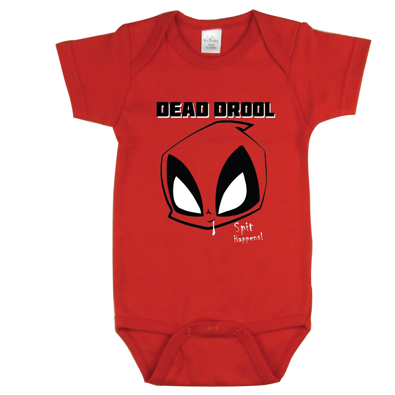 Dead Drool Spit Happens Funny Baby Deadpool Outfit Shower | Etsy