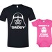 Best Father Ever Daddy's Lil Storm Pooper Inspired Tshirt Set Darth ...