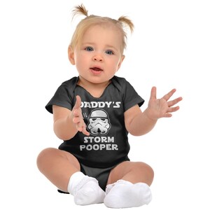 Daddy's Lil Storm Pooper - Funny Star Wars Baby Outfit, Shower Gift, 6 ...