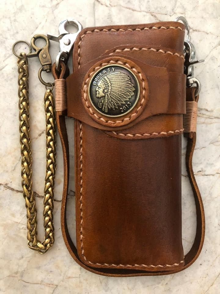 Concho Mens Wallet - Etsy Canada Concho Mens Wallet - Etsy Canada