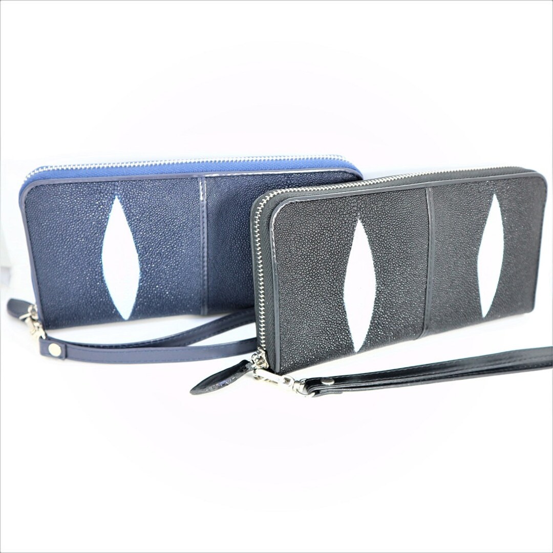 Stingray Wallet Genuine Stingray Skin Wallet Polished Stingray Leather ...