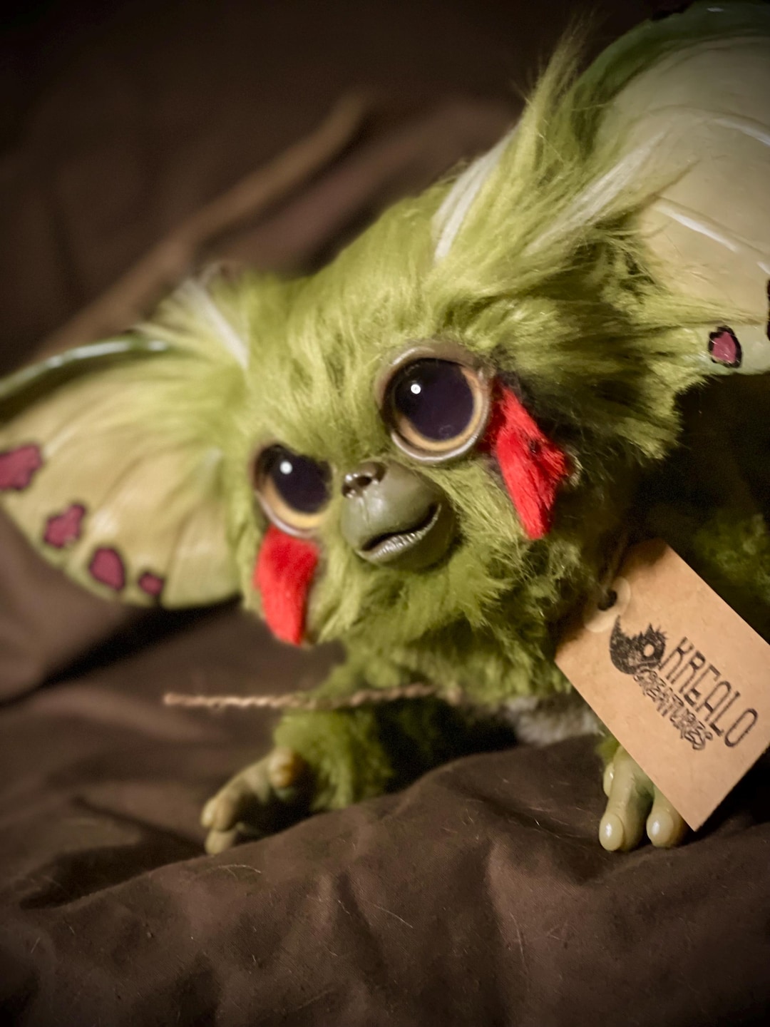 Handmade Green Gizmo (about 23 Cm / 9 Inches Tall) Polymer Clay ...