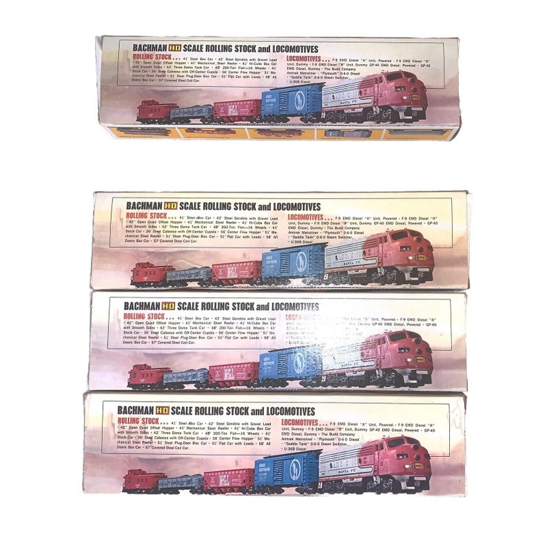 Bachmann Amtrak 1 Metroliner 3 Dummy Passenger Car HO Electric Trains ...