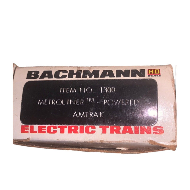 Bachmann Amtrak 1 Metroliner 3 Dummy Passenger Car HO Electric Trains ...