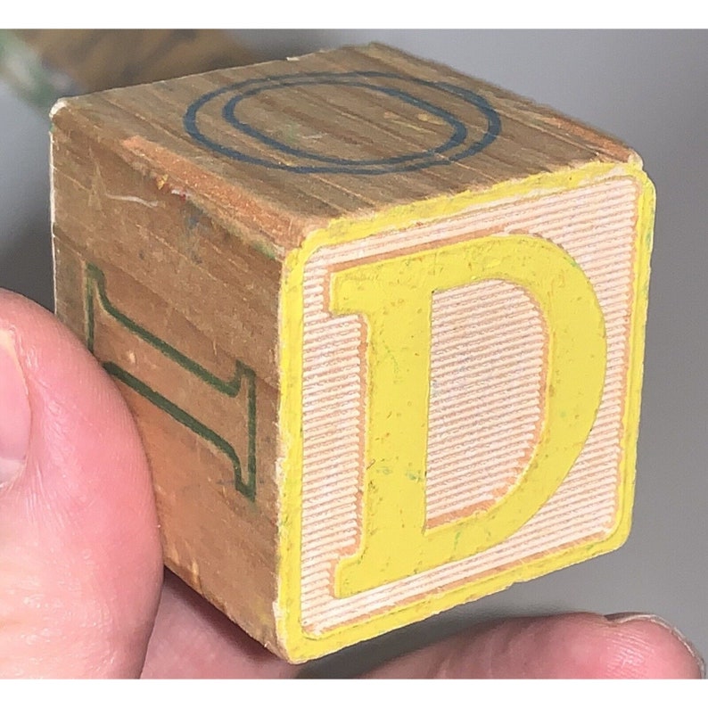 Playskool Alphabet Blocks Complete A to Z Vtg Milton Bradley 3035 - Etsy