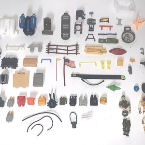 GI Joe Vtg 1980s 90s Accessories Backpacks Figures Lot - Etsy