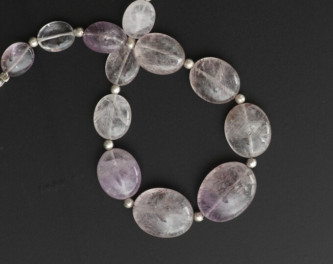 Natural Sagenitic Quartz Smooth Tumble Beads - 8x7 Mm to 16x12 Mm ...