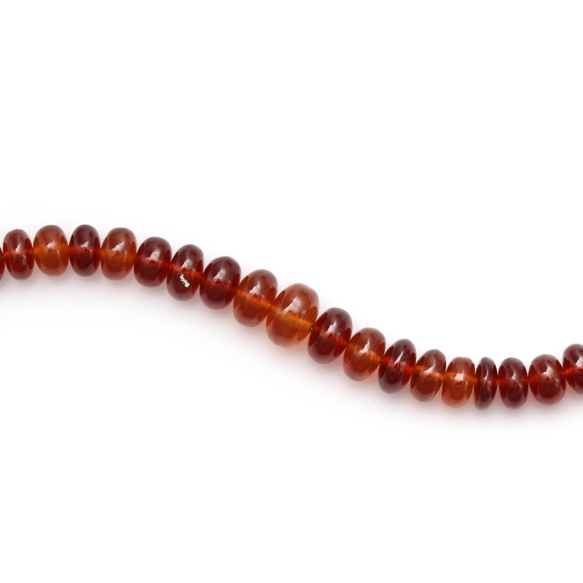 Hessonite Garnet Smooth Round 6 MM to 8.5 MM Hessonite - Etsy