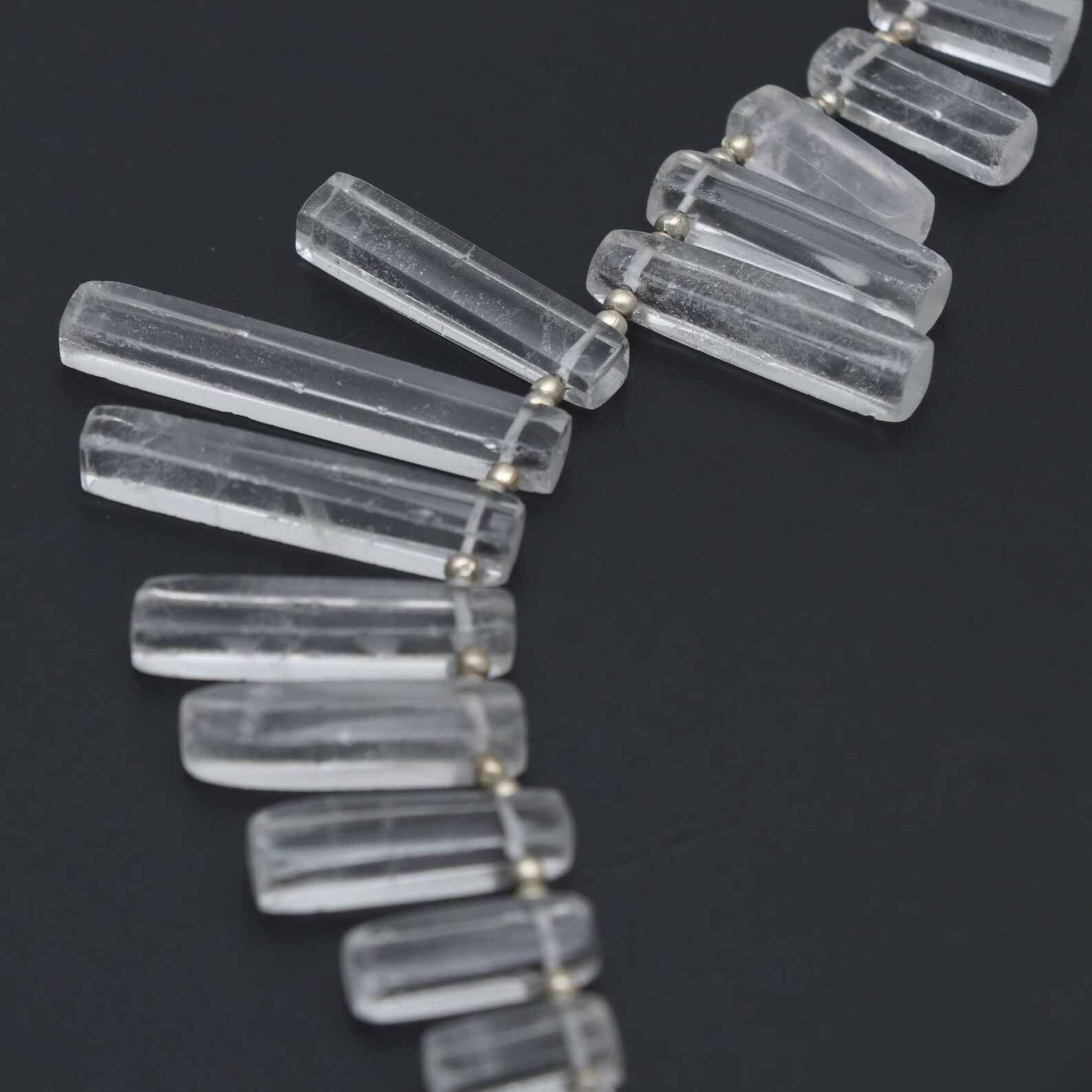 Crystal Smooth Long Slice Cyrstal Long Slice Smooth Slice - Etsy