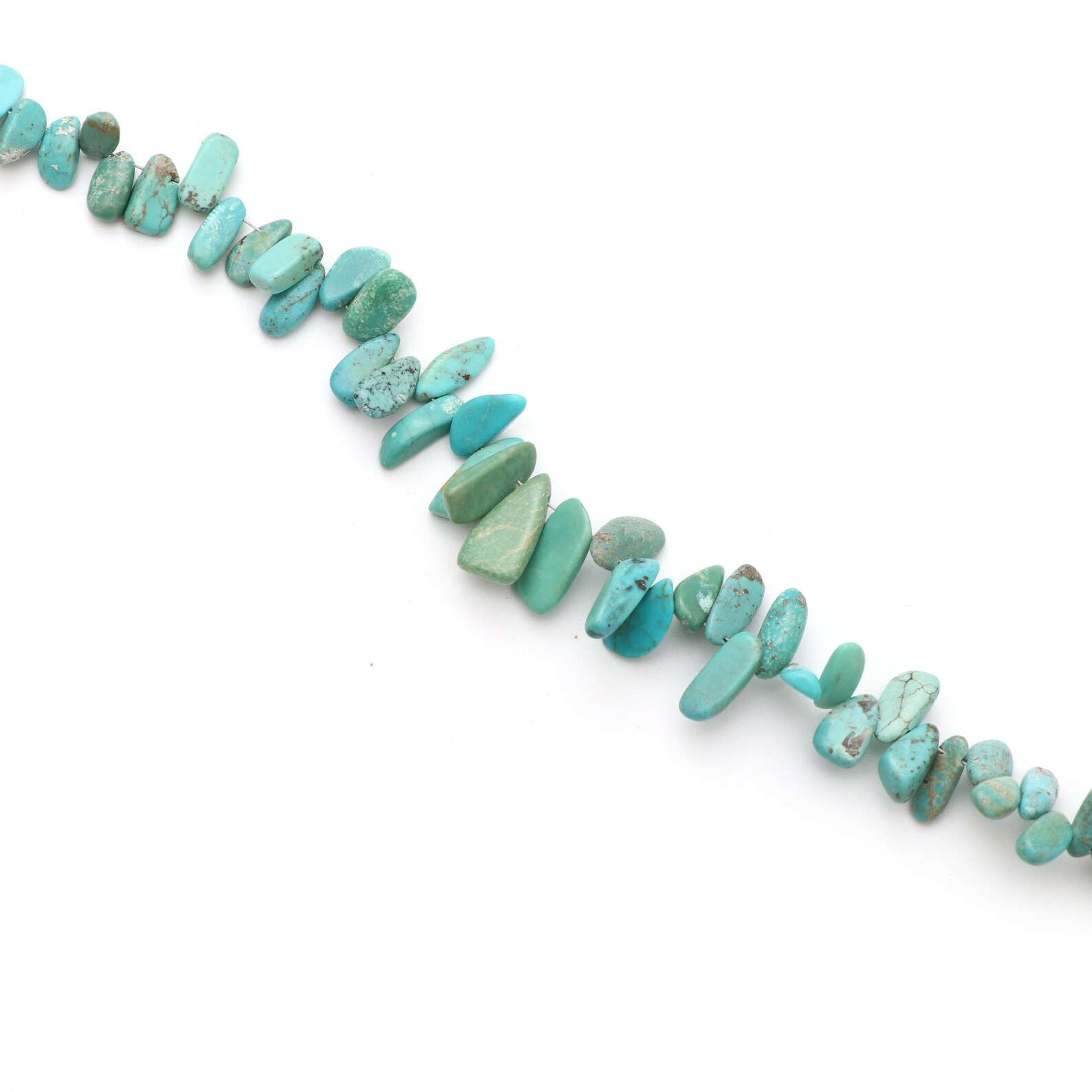 Turquoise Smooth Nuggets Beads Turquoise nuggets 5x6 mm to | Etsy