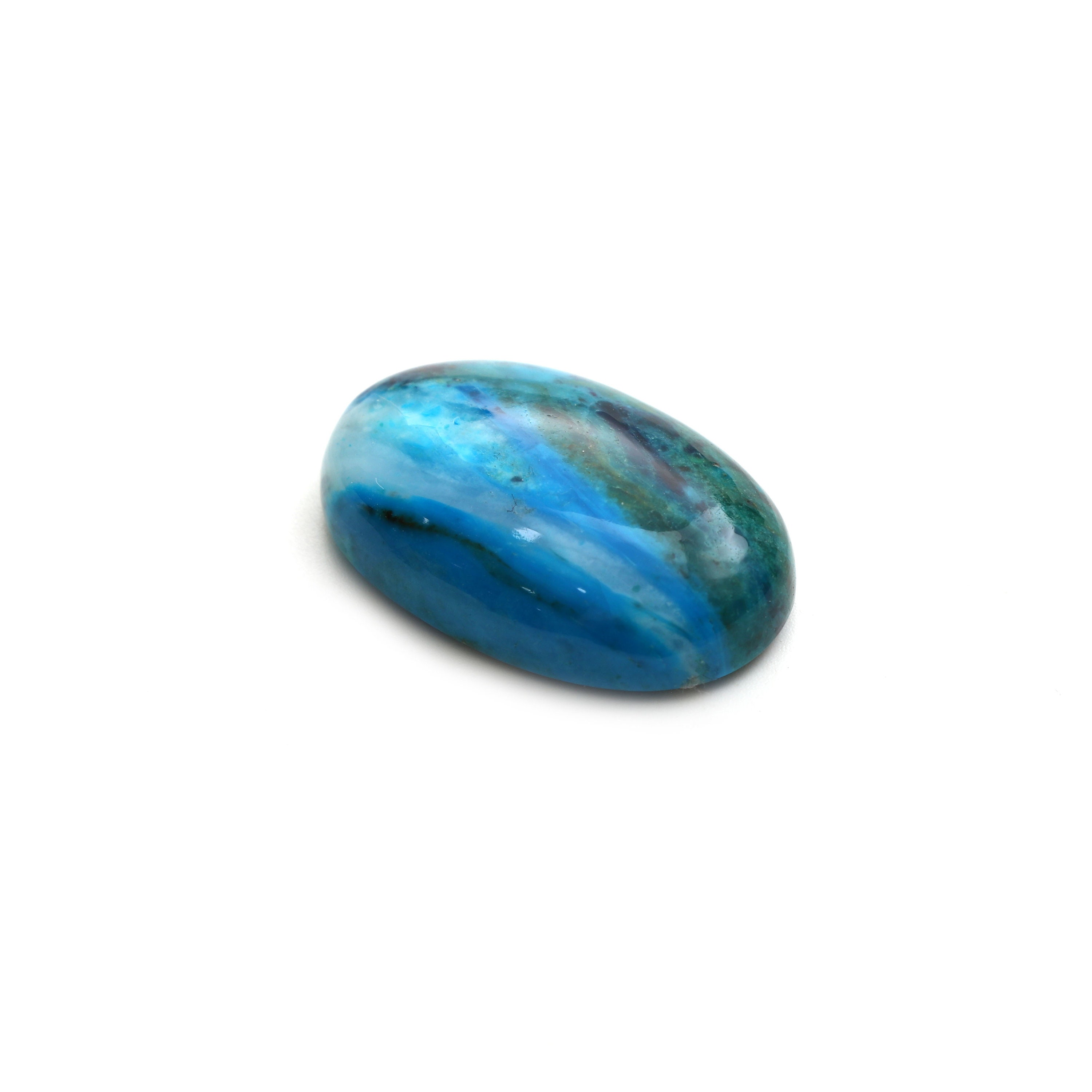 Natural Opalina Oval Cabs Loose Gemstone 20x31 Mm Blue - Etsy UK