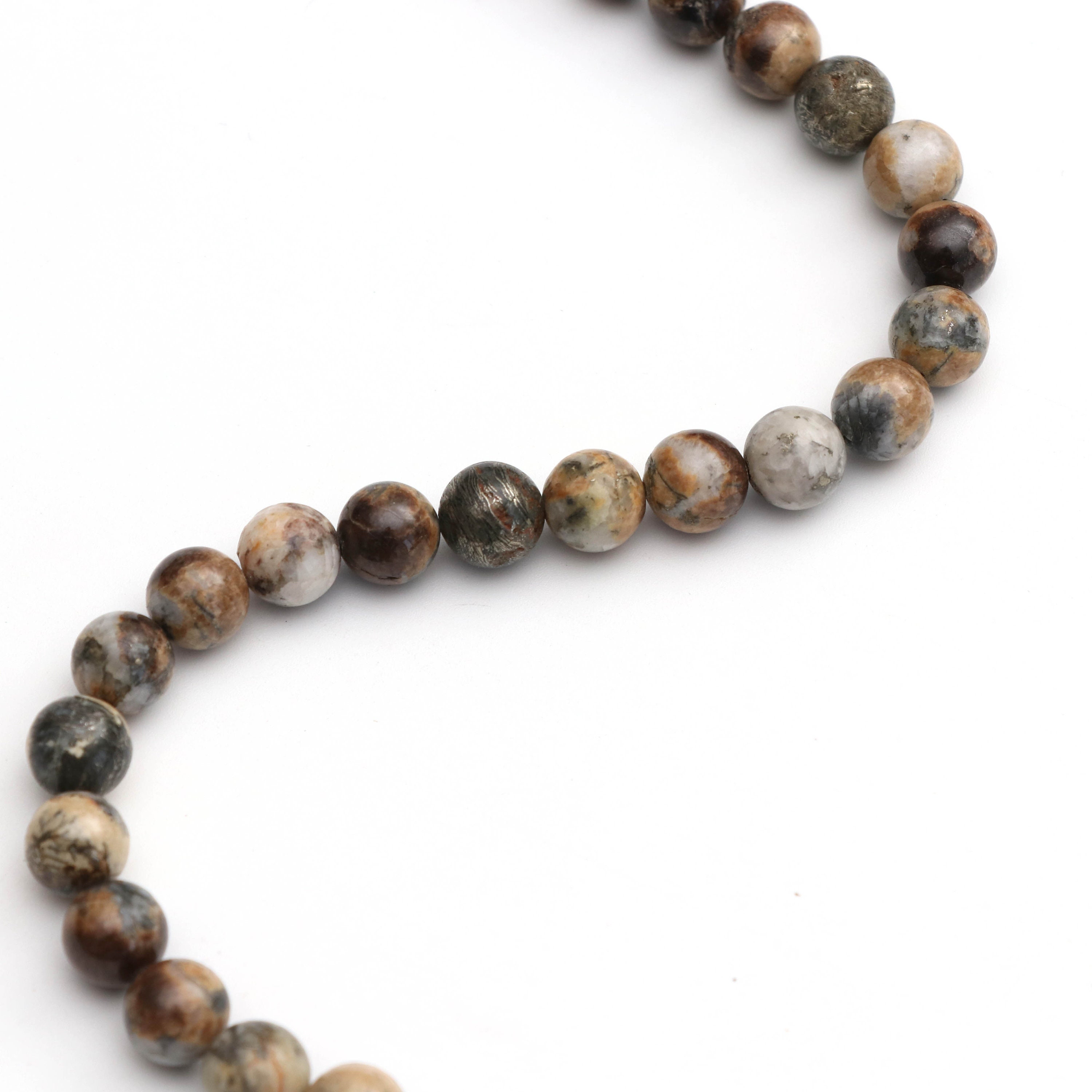 Natural Feather Pyrite Smooth Round Beads 8 mm Feather | Etsy