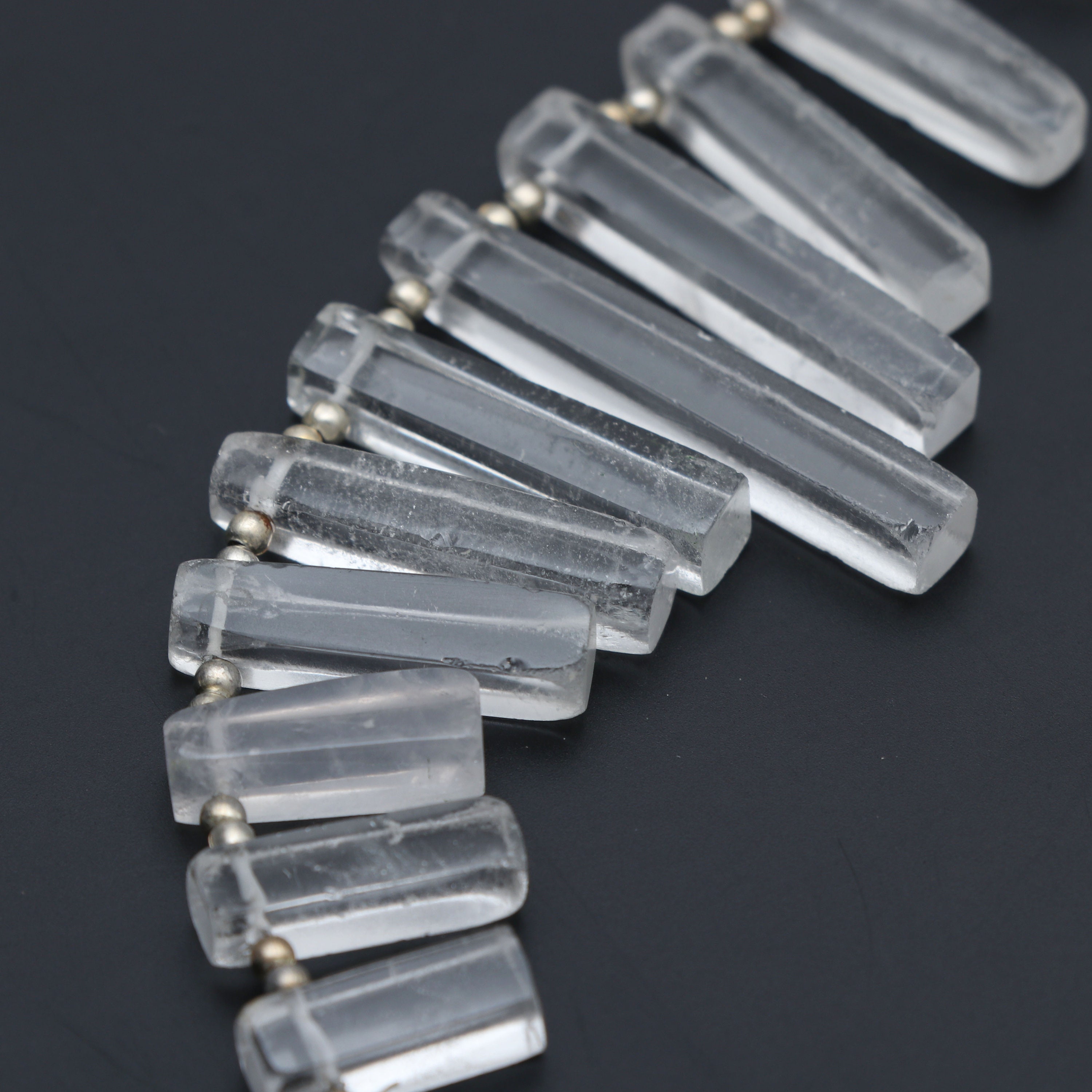 Crystal Smooth Long Slice Cyrstal Long Slice Smooth Slice - Etsy