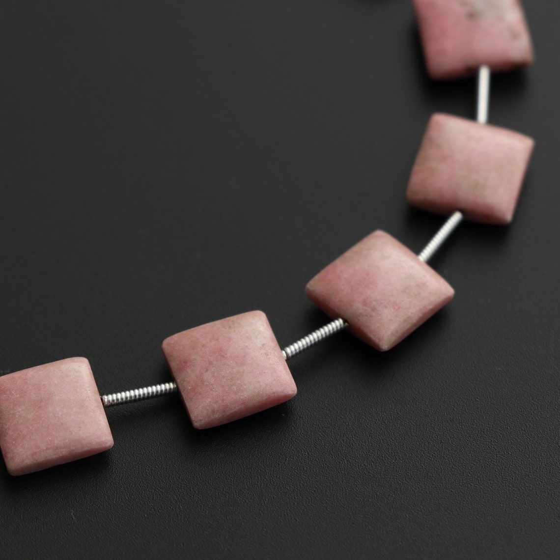 Thulite Smooth Square Thulite Square 10x10x4 Mm Thulite - Etsy