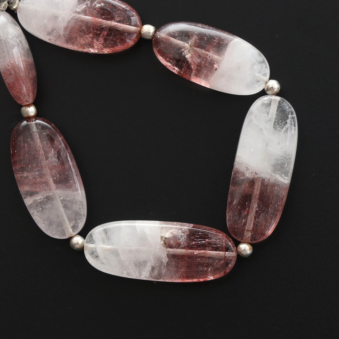 Sagenitic Quartz Smooth Tumble, Sagenitic Tumble - 8x15 Mm to 9x22 Mm ...