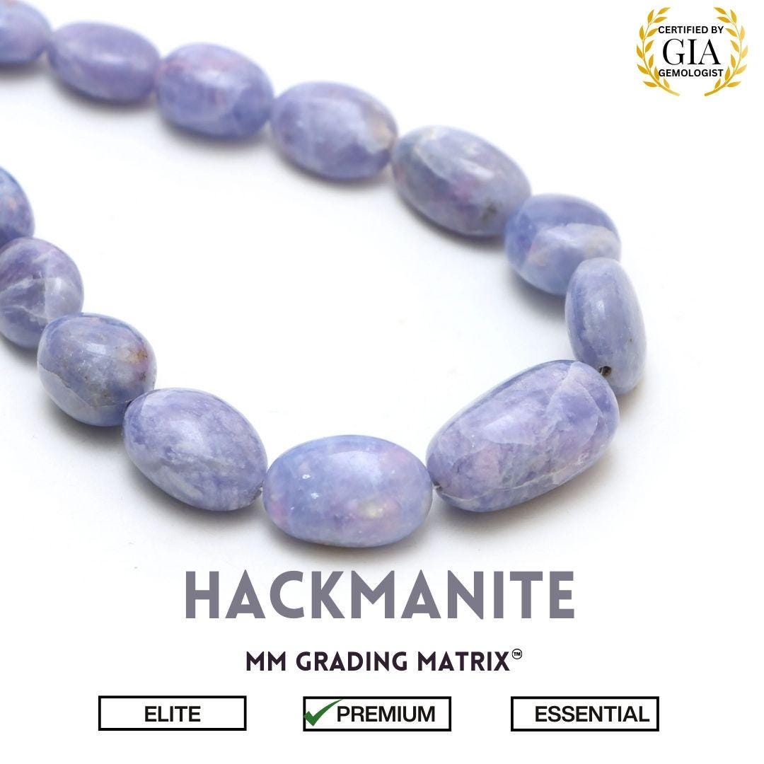Rare Hackmanite Color Change Smooth Tumble Beads, 8.5x10.5 Mm to 16 ...
