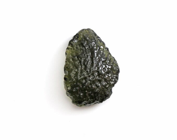 Unique Cut Moldavite Organic Polished Loose Gemstone 21x29 Mm Genuine ...