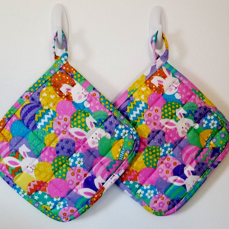 Pot Holders Quilted - Etsy
