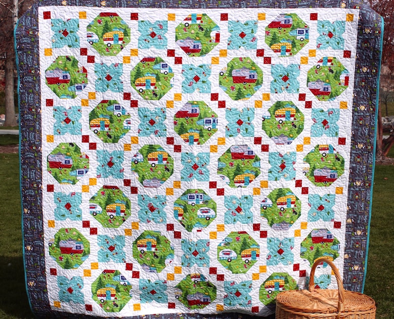 Daisy Chain Quilt Pattern - Etsy