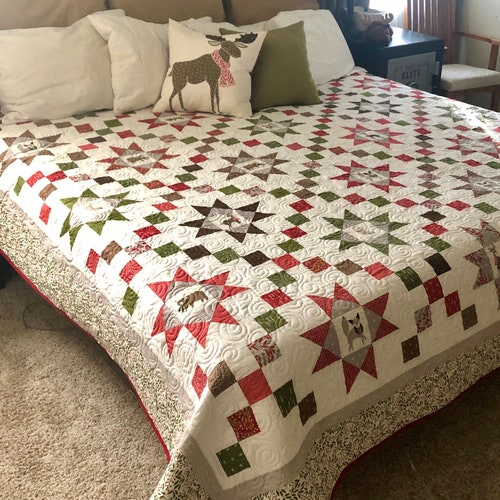 Starmazed Quilt Pattern downloadable PDF - Etsy