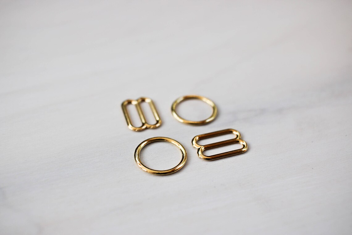 Sliders&rings Set: 1/2 12mmglamorous Gold - Etsy