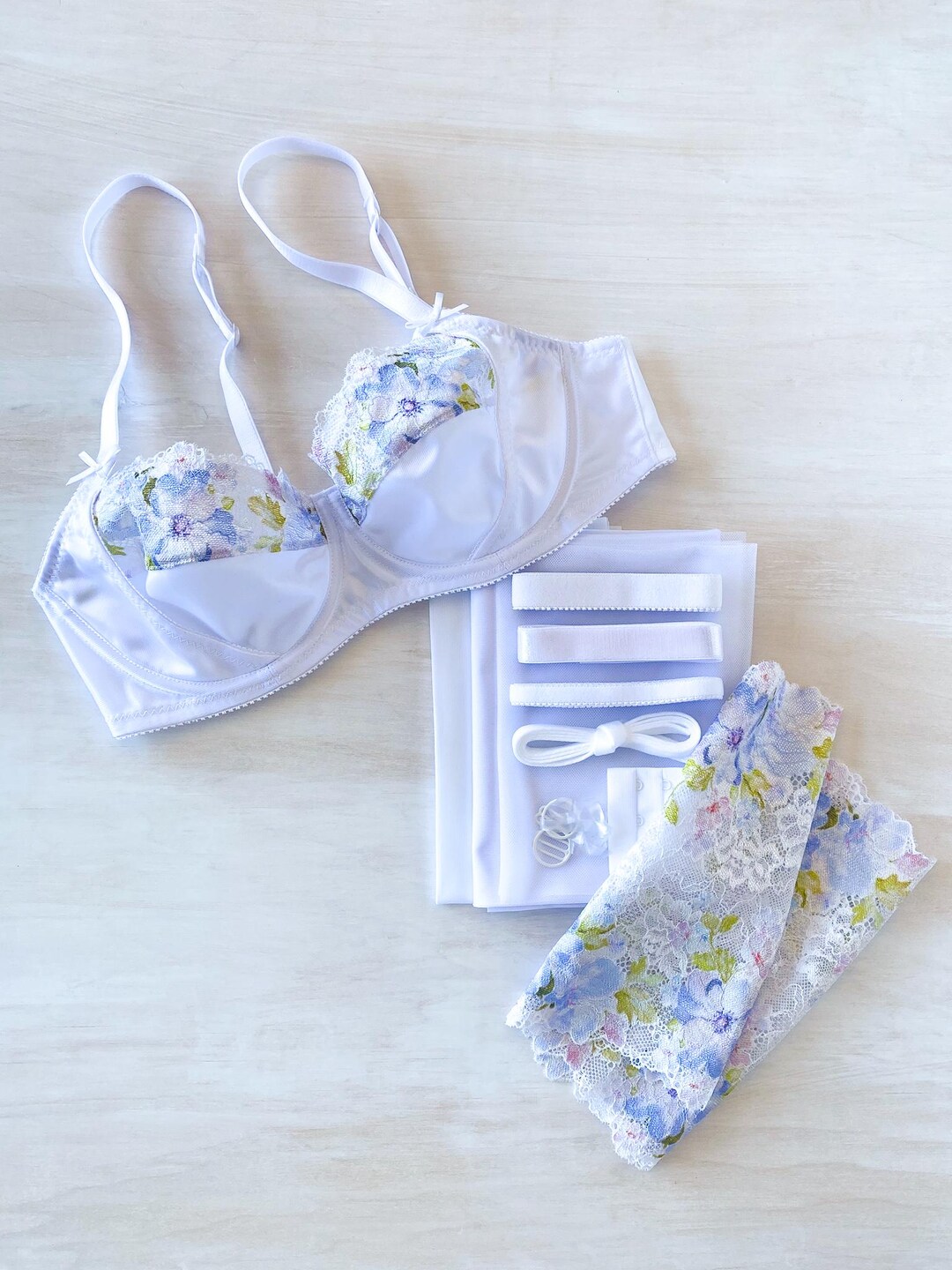 Duoplex & Peaseblossom Lace | Black Beauty Bra Kit - Etsy