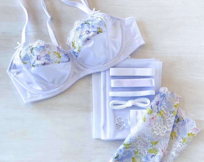 Duoplex & Peaseblossom Lace | Black Beauty Bra Kit - Etsy