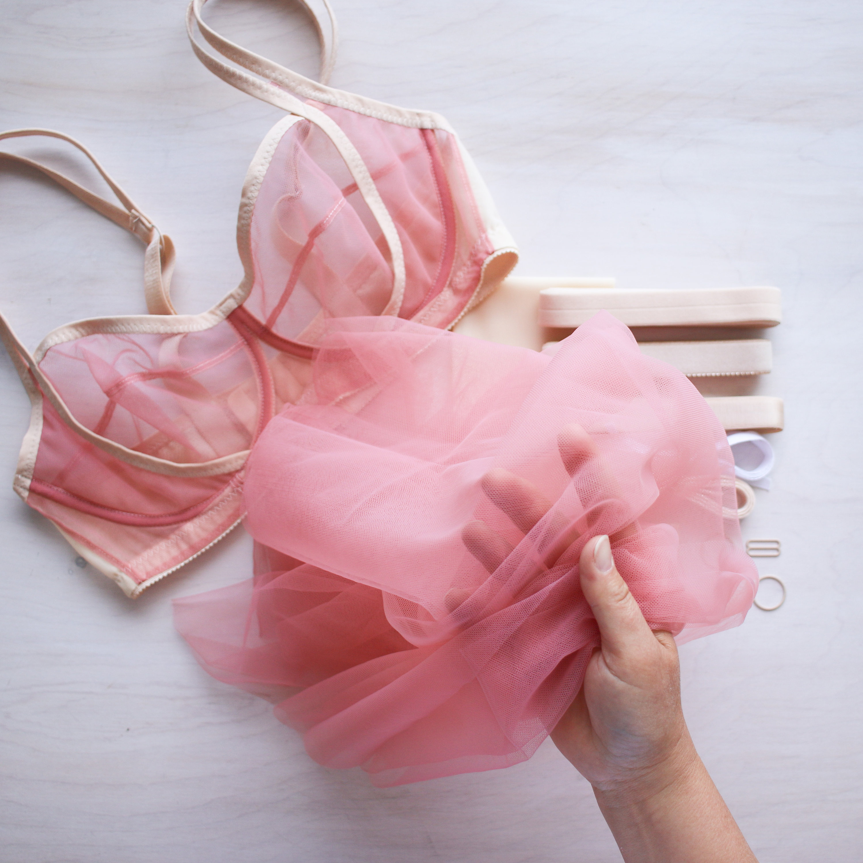 Tulle Bra Kit Black Beauty Bra - Etsy