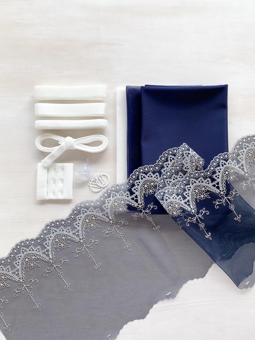 Midnight Blue Duoplex & Camelot Lace Bra Kit | Black Beauty Bra - Etsy