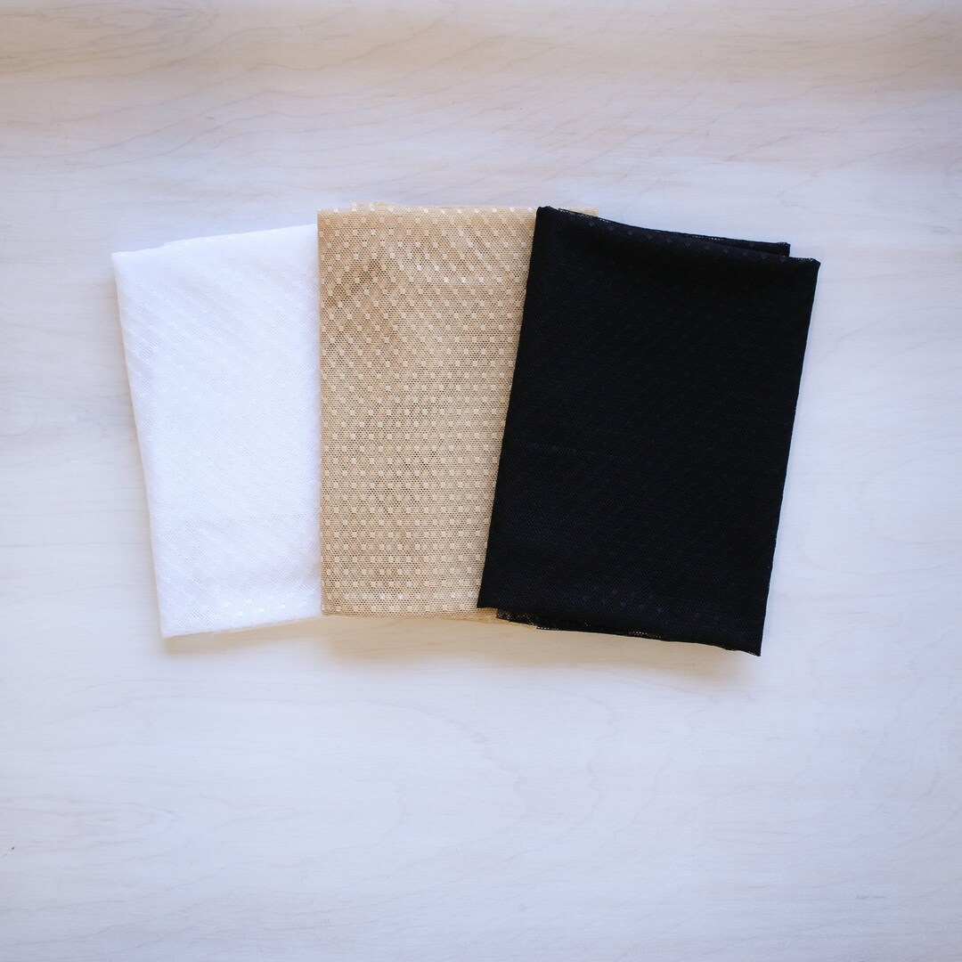 French Dot Stretch Mesh Fabric - 1/2 Meter - Etsy