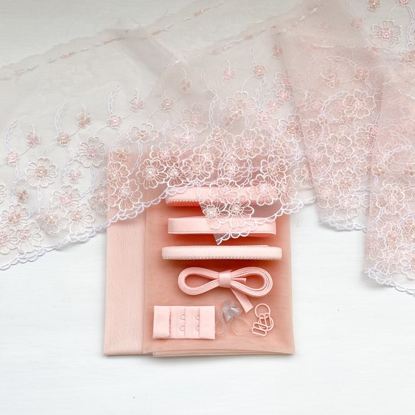 Embroidered Bra - Etsy