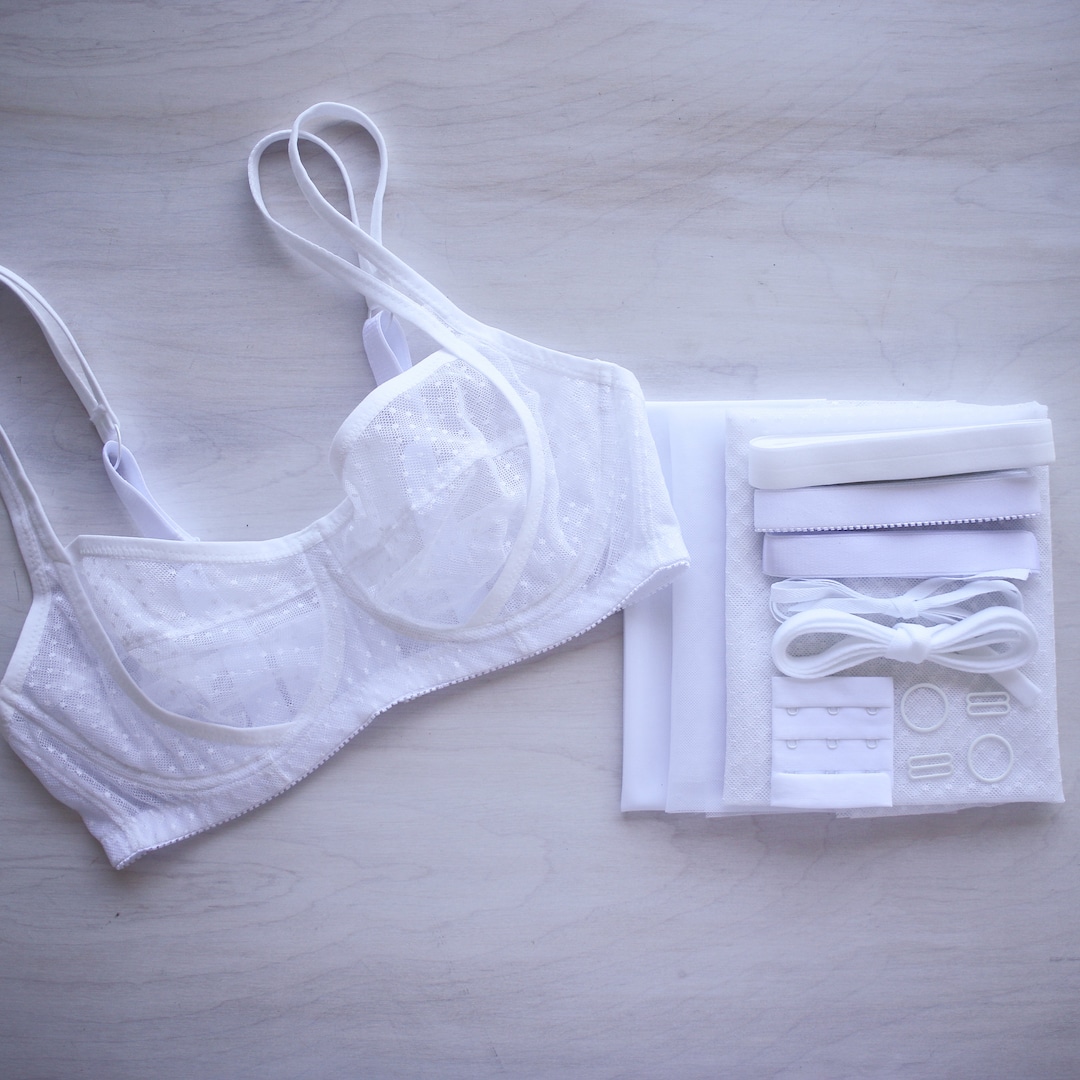 French Dot Bra Kit | Black Beauty Bra - Etsy