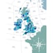 Shipping Forecast Map, Beaufort Scale and UK Inshore Waters Map ...