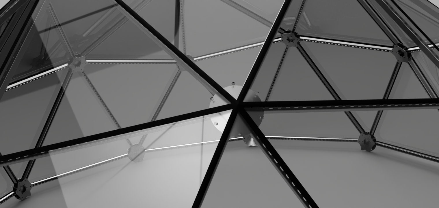 2V Geodesic Dome Hubs - Etsy