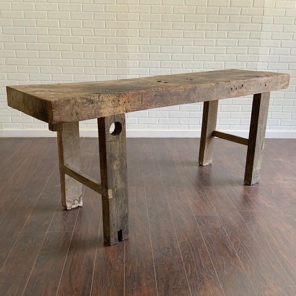 Primitive Work Table - Etsy
