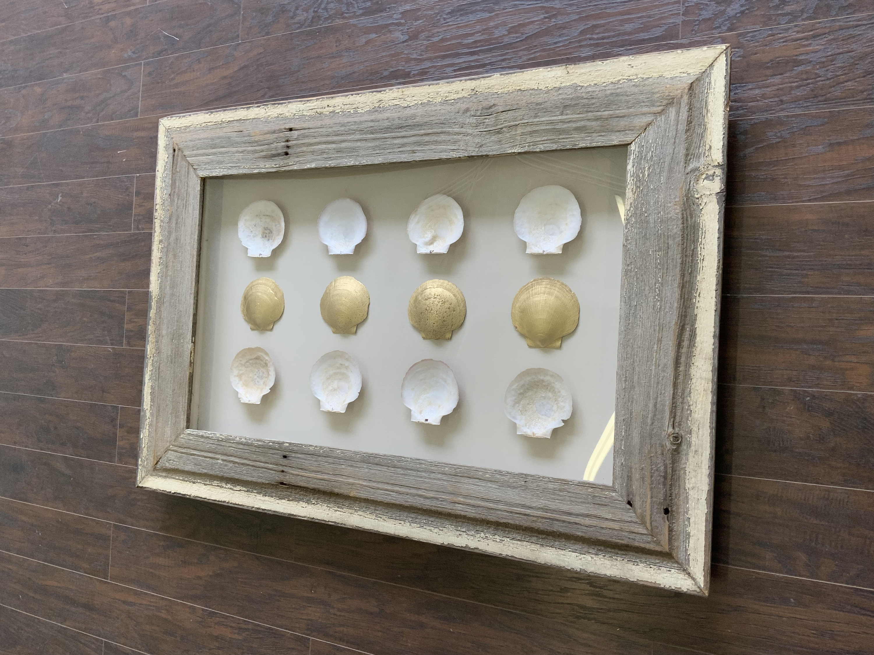 Sold 31 X 45 Rectangle Modern Shadow Box 12 Scallops sold - Etsy