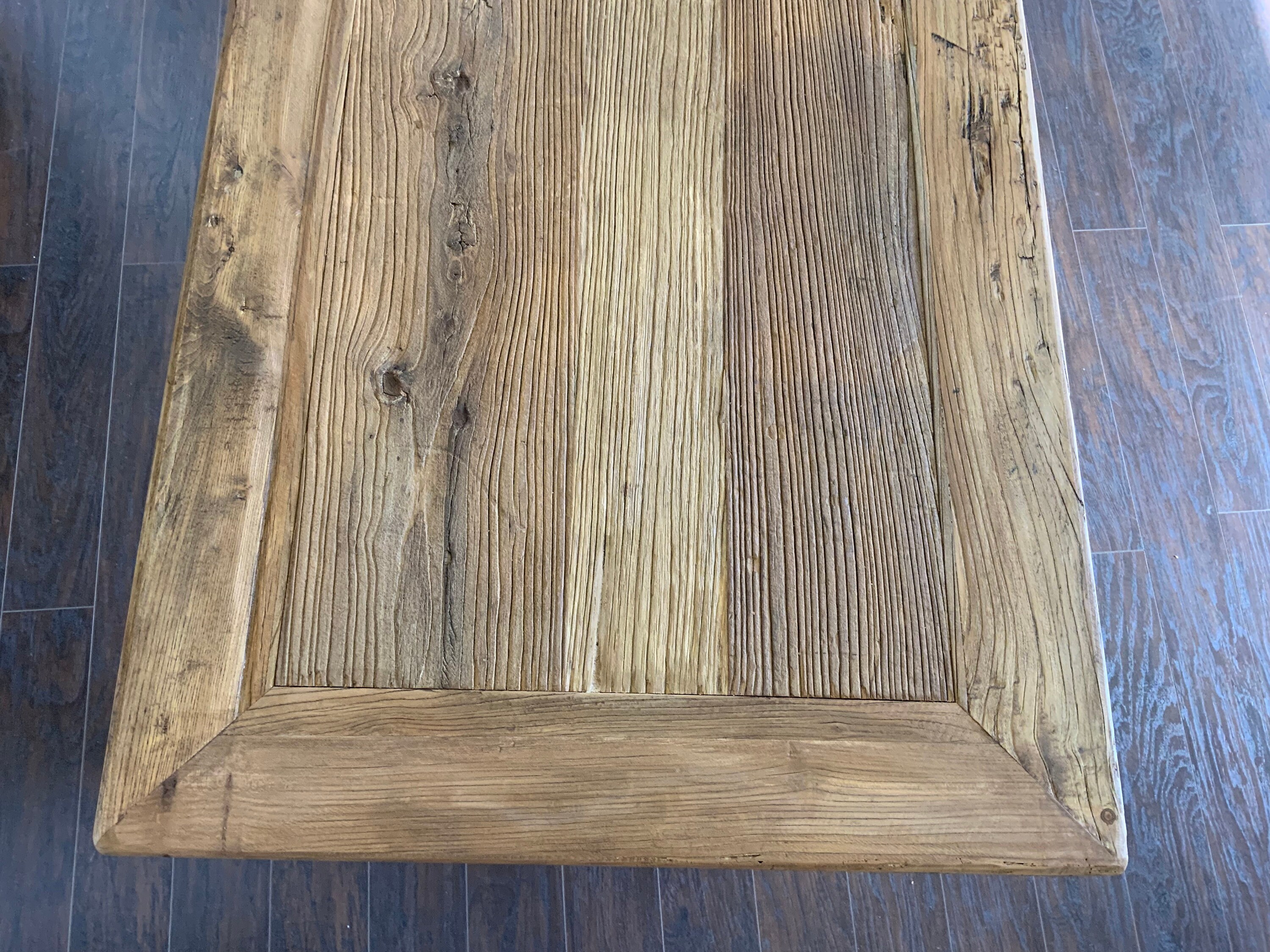 Reclaimed Elm Dining Table/desk - Etsy
