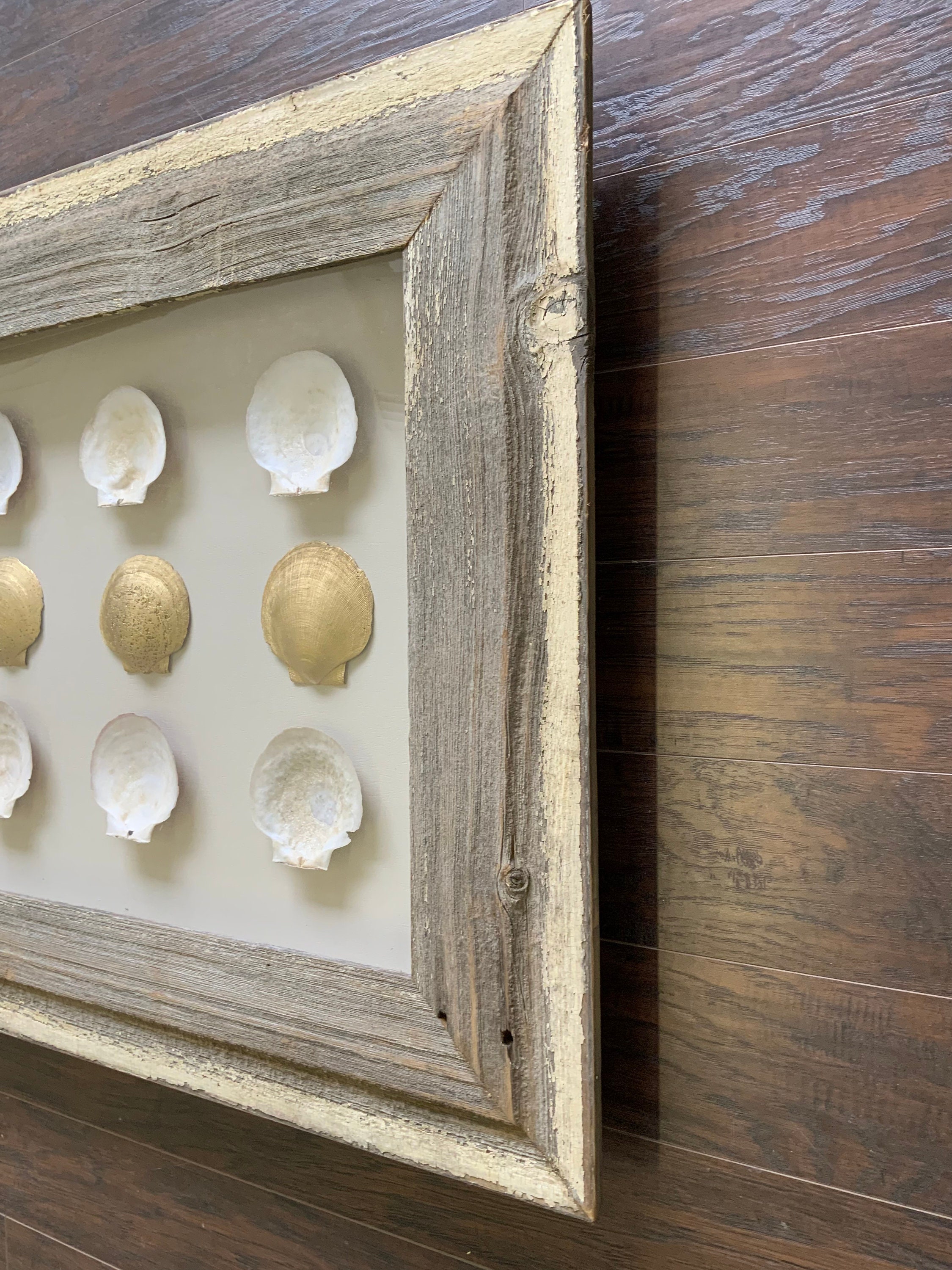 Sold 31 X 45 Rectangle Modern Shadow Box 12 Scallops sold - Etsy